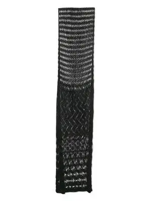 Missoni Patterned Scarf - Black
