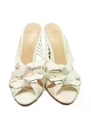 ALEXANDRE BIRMAN Dallas Strappy Bow Sandals