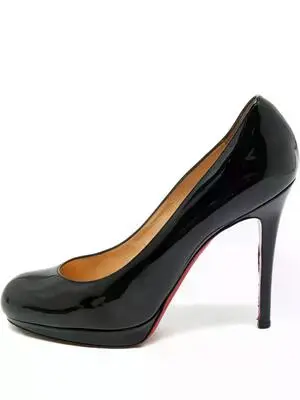 CHRISTIAN LOUBOUTIN Leather Stiletto Heel Pumps