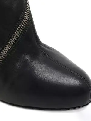 SERGIO ROSSI Leather Ankle Boots