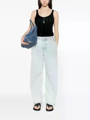 HERSKIND Buttoned Wide-leg Jeans