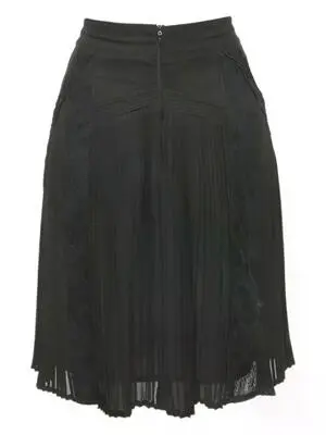 Roberto Cavalli Chiffon Pleated Skirt