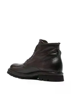 A.S.98 Lace-up Leather Boots