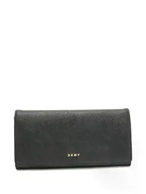 Dkny Continental Flap Wallet - Black