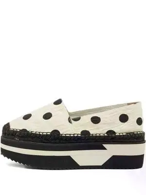 Dolce & Gabbana Polka-dot Platform Espadrilles