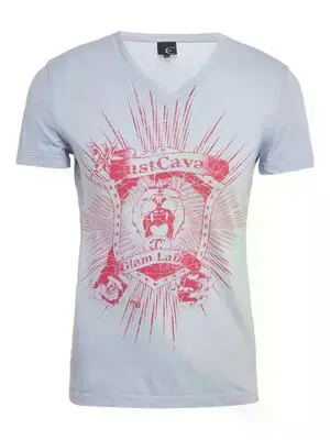Just Cavalli V-neck Printed T-shirt