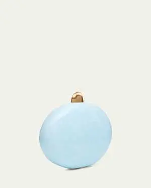 Cult Gaia Eviana Marbled Acrylic Clutch Bag - Light Breeze