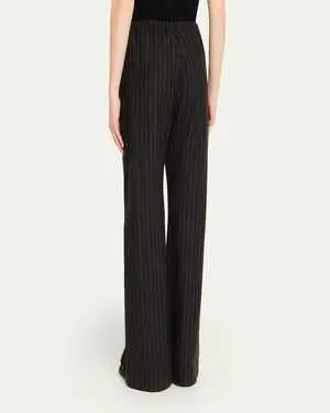 Nanushka Arvenn Pinstripe Wool Pants
