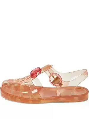 Gucci Double G Jelly Sandals