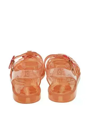 Gucci Double G Jelly Sandals