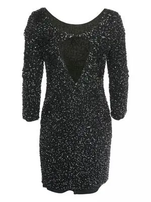 ARMANI Sequined Beaded Mini Dress