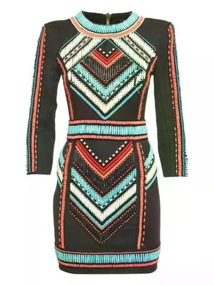 Balmain Beaded Mini Dress