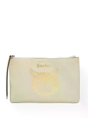 Gucci Cat Zip Pouch