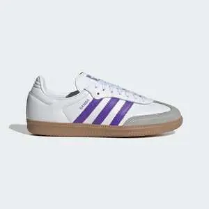 Adidas Samba Og Sneakers - Cloud White / Purple Rush / Grey One
