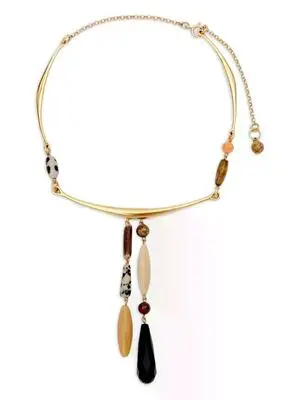 Isabel Marant Mahi Beaded Necklace - Gold