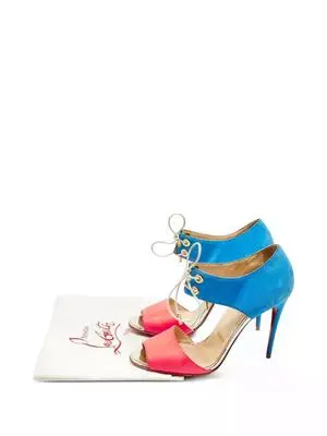 CHRISTIAN LOUBOUTIN Lace-up Stiletto Sandals