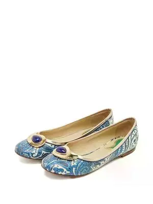 Etro Paisley Ballerina Flats