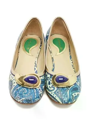 Etro Paisley Ballerina Flats