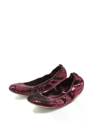 Gucci Sequinned Ballet Flats
