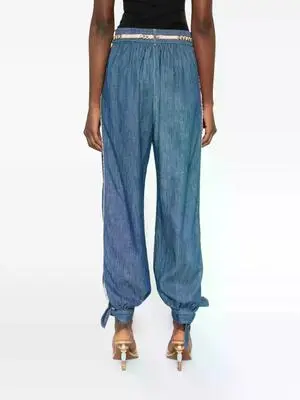 Zimmermann Drawstring-fastening Trousers With Lace Embellishment