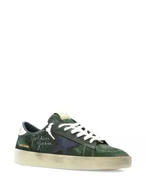 GOLDEN GOOSE Stardan Suede Sneakers - Green