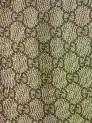 Gucci Gg Supreme Silk Palazzo Trousers