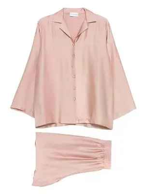 SILKYLICIOUS Shorts Set - Pink