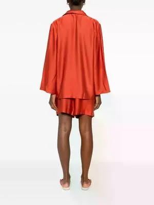 SILKYLICIOUS Silk Shorts Set