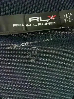 Rlx Ralph Lauren Sleeveless Striped Polo Shirt