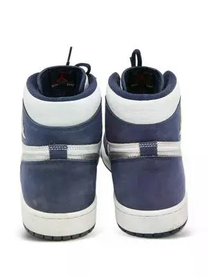 JORDAN Air 1 Suede Leather Sneakers
