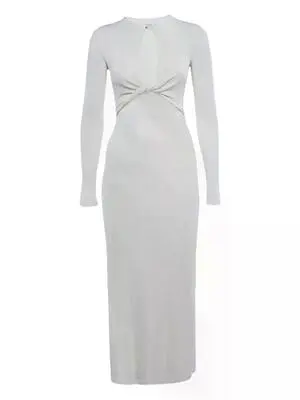 Significant Other Cream Cut-out Detail Maxi Dress
