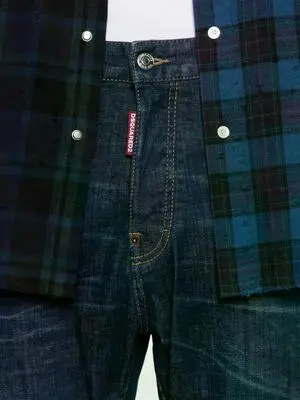 Dsquared2 Button-fastening Jeans - Blue