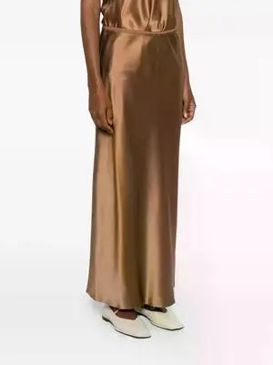 JOSEPH Isaak Maxi Skirt - Brown