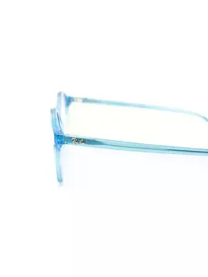 Ray-ban Round-frame Glasses - Blue