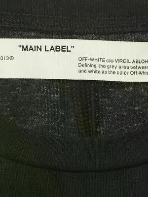 Off-White Backbone-print Cotton T-shirt