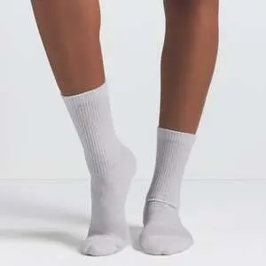 SKIMS Dri-fit Crew Socks 3 Pack - Heather Grey Multi