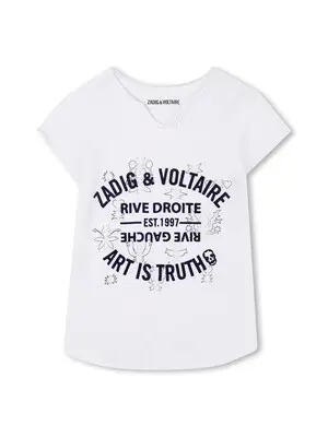 Zadig&Voltaire Logo T-shirt - White