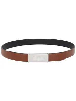 MAISON MARGIELA Reversible Belt - Black