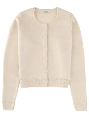 LEMAIRE Wool-blend Cardigan - White