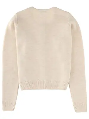 LEMAIRE Wool-blend Cardigan - White