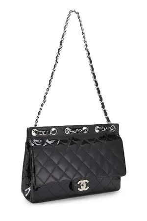 Chanel Patent Leather Flap Bag
