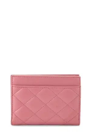 Chanel Lambskin Compact Wallet