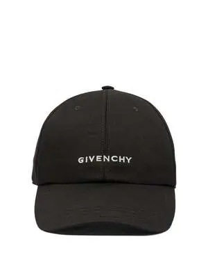 Givenchy Givenchy Logo Trucker Cap - Black