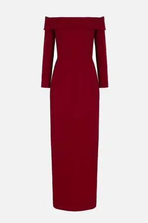Gathered Crepe Dresses