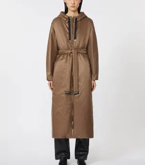 Max Mara Water-repellent Longline Padded Coat