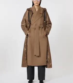 Max Mara Water-repellent Longline Padded Coat