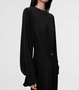 Loewe Draped Asymmetric Midi Dress