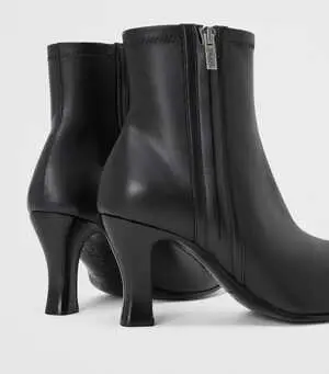 Loewe Leather Bobine Ankle Boots 75