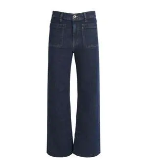 FRAME Refined Flared Jeans