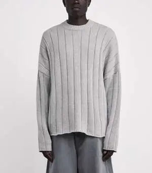 ABOUT:BLANK Wool-blend Crewneck Sweater